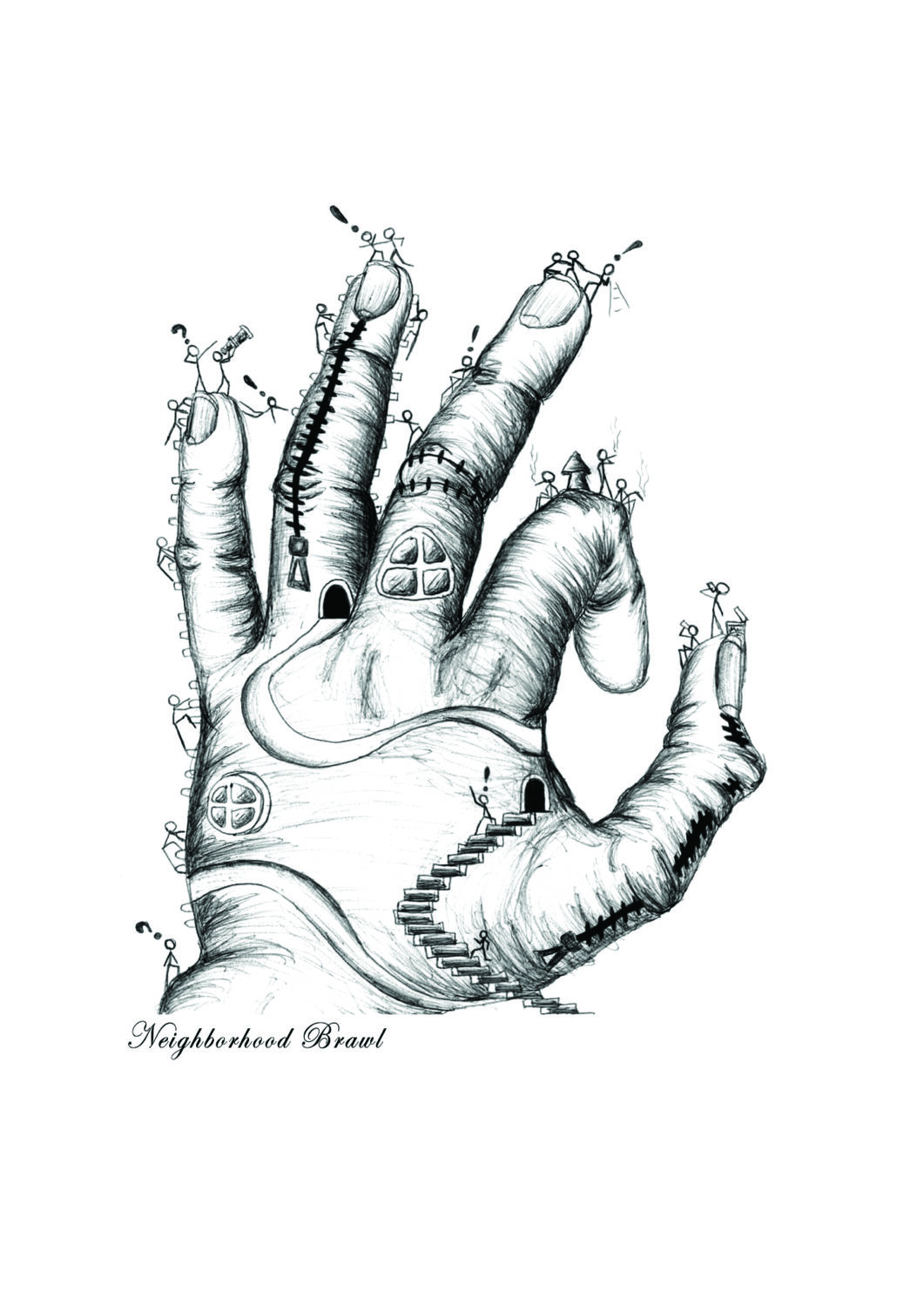 Neighborhood Brawl – Deliciouspaint